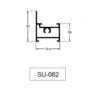 Perfil de Alumínio – SU-082 – Casa do Alumínio
